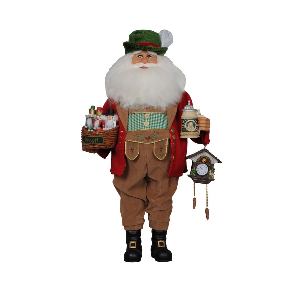 Karen Didion German Santa Figurine - Walmart.com