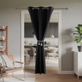 Blackout Door Curtain for Privacy 78 Inches Long, Grommet Closet ...