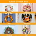 15" Wreath Hangers for Front Door, 1 Pack Over The Door Wreath Hanger ...