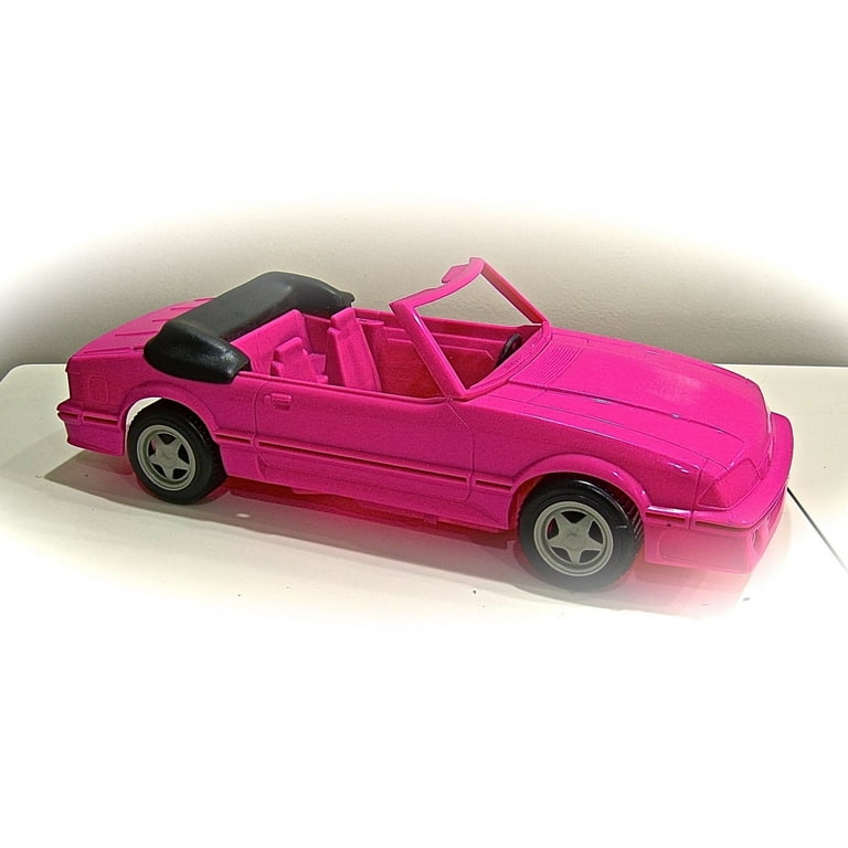 Pink Mustang Convertible