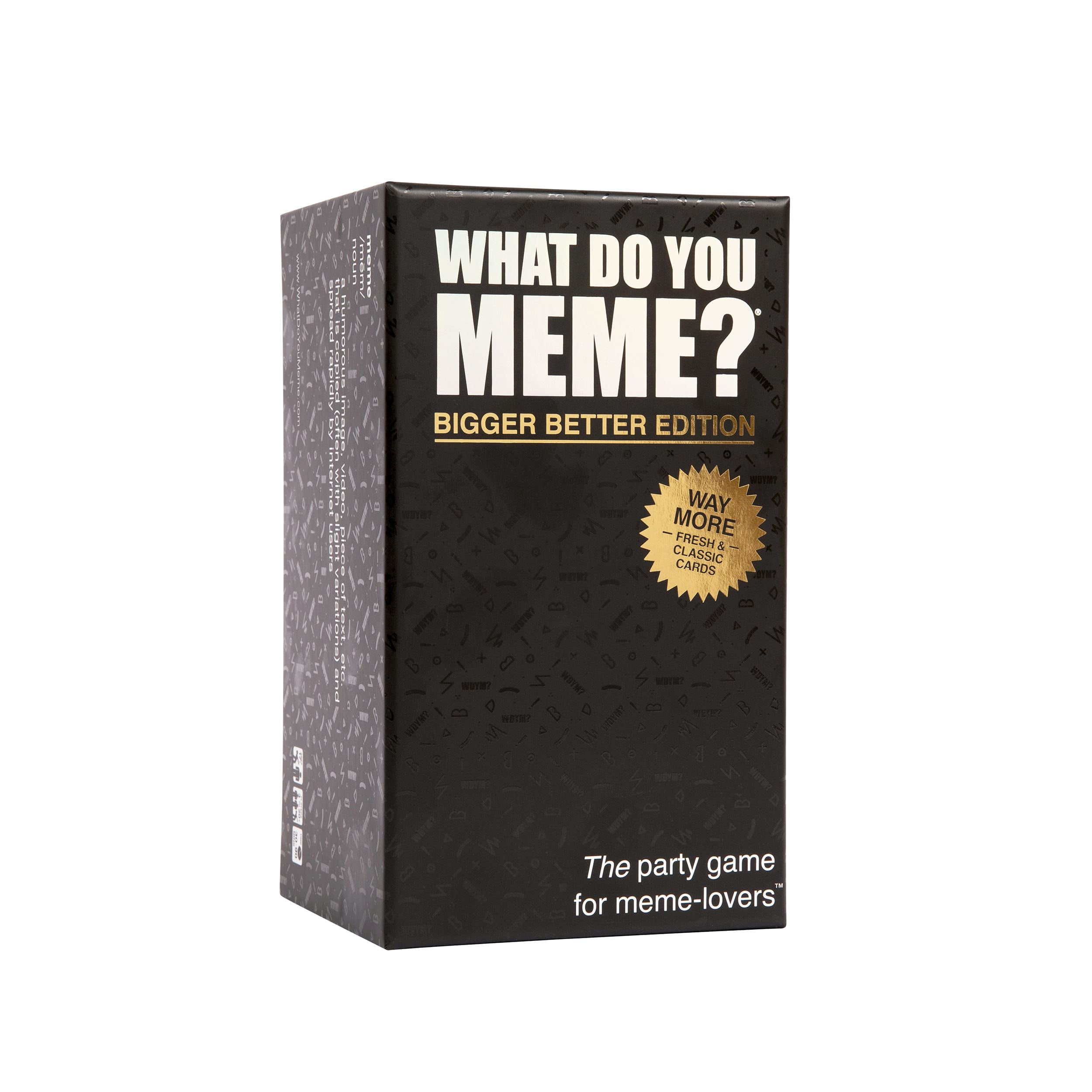 WHAT DO YOU MEME? Core Game - The Hilarious Adult Party Game for Meme ...