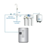 APEC ICEMAKER-KIT-1-4-RO Ice Maker Kit for Reverse Osmosis Systems ...