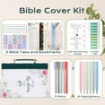 24 Pcs Bible Covers Kit for Women Large Carrying Book Holder with ...