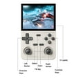 Kchsji K36 Portable Game Console, 16000+ Games Built-in, 35" HD Color ...