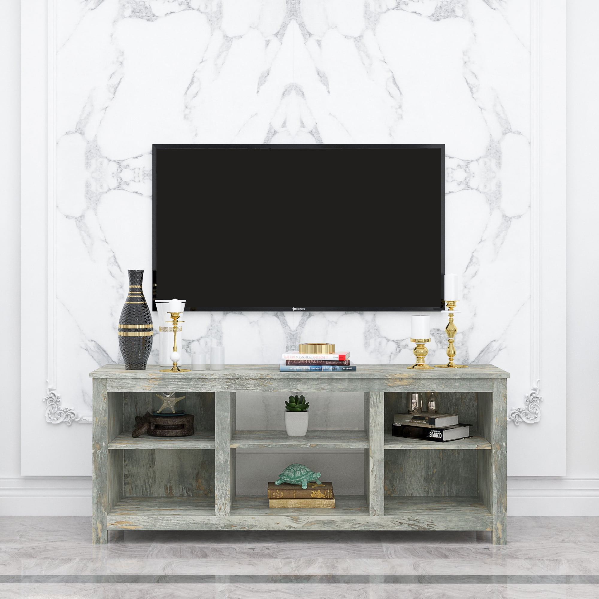 Branax Entertainment Center for TVs, Ideal TV Stand for Flat Screens ...
