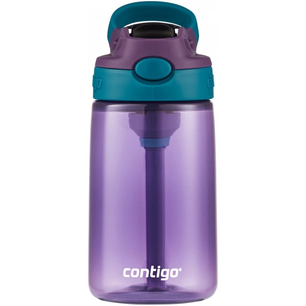 Contigo Kid's 14 oz. AutoSpout Straw Water Bottle with Easy-Clean Lid ...