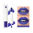 Weyolog Nude Lipstick Double Head Velvet White Mouth Red Color That Is