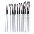 12PCS Professional Paintbrush Artist Paint Brushes Beginner Art Set for ...