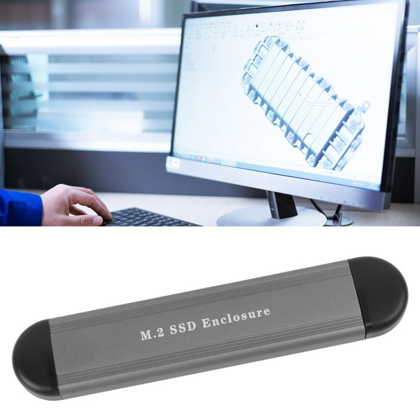 SSD Enclosure, M.2 SSD Enclosure Type C USB Dual Interfaces For PC ...