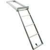 JIF Marine CSD2 4-Step Under-Deck Pontoon Ladder - Walmart.com