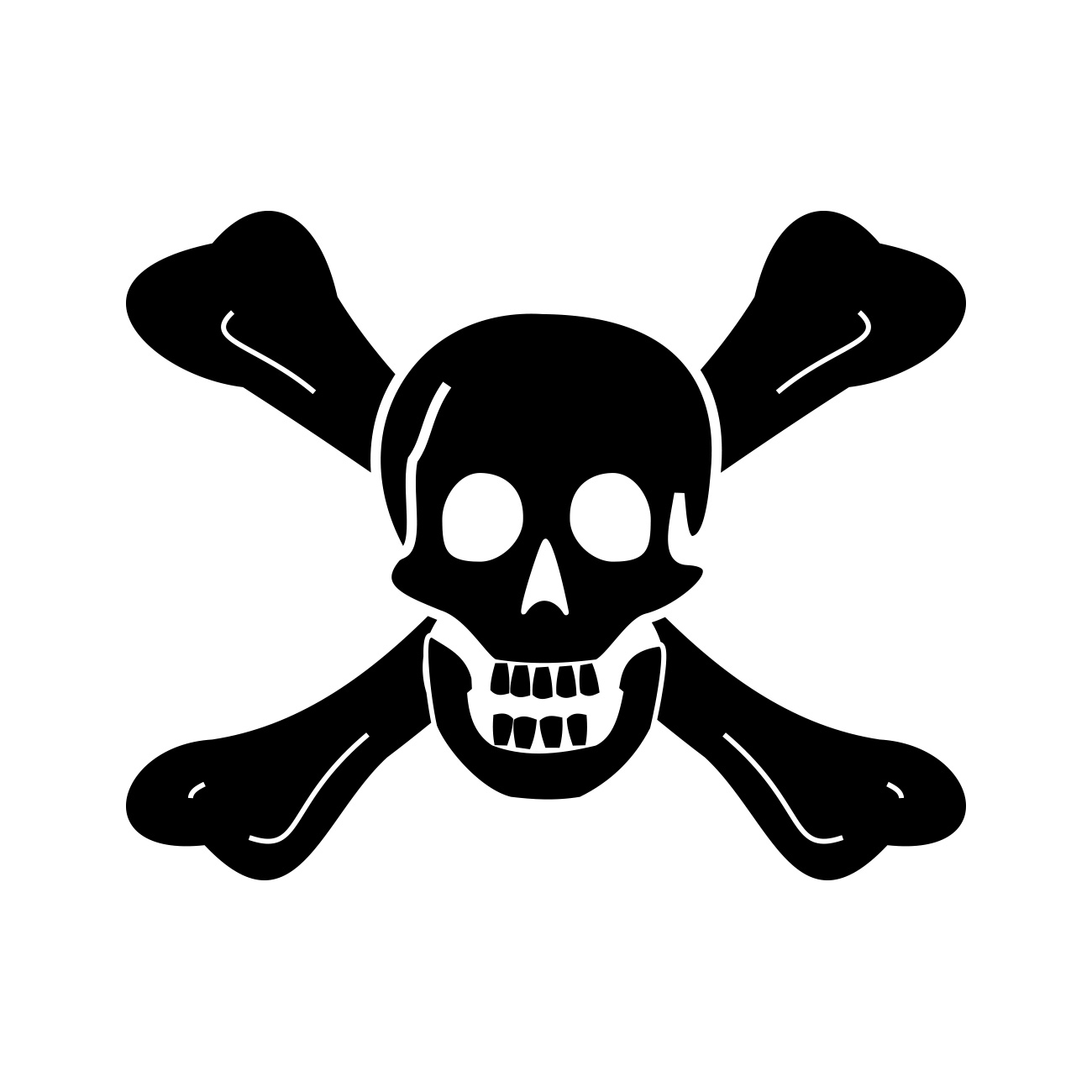 Jolly Roger Richard Worley Pirate Sticker Decal Die Cut - Self Adhesive ...