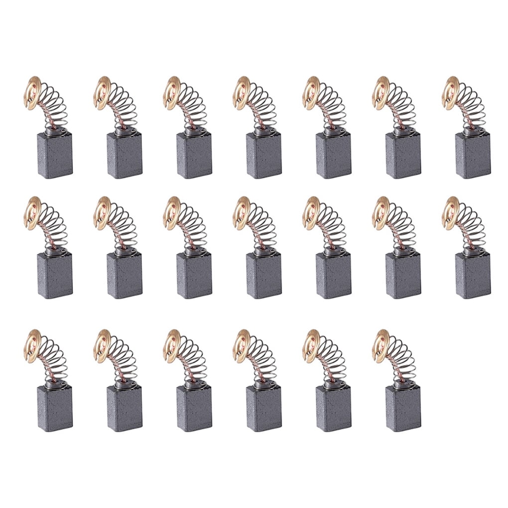 20 Pieces Electric Motor Carbon Brush Power Electronic Mechanical Tool ...