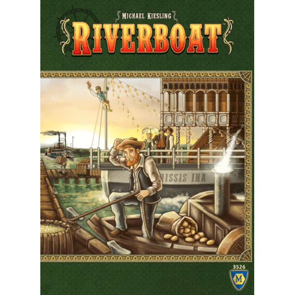 Riverboat Strategy Board Game - Walmart.com