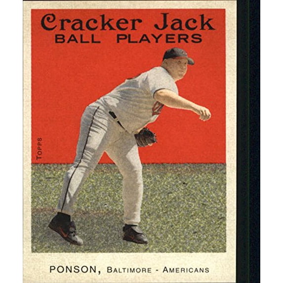 2004 Topps Cracker Jack Mini Stickers #158 Sidney Ponson MLB Baseball ...