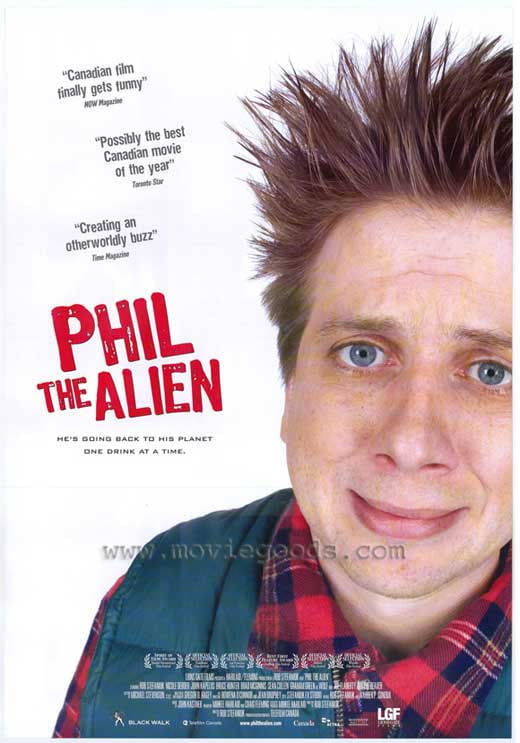 Phil The Alien - movie POSTER (Style A) (11" x 17") (2004) - Walmart.com