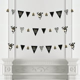 Big Dot of Happiness 30 Piece Hello College - Graduation Party Pennant ...