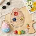 Easter Serving Wood Trays Easter Holiday Party Decoration Bunny Carrot ...