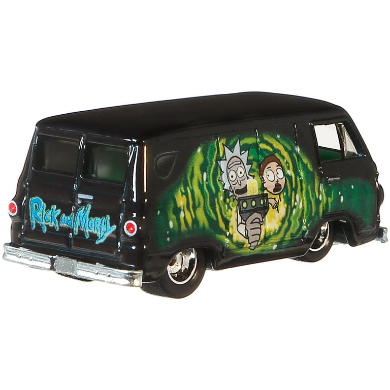 Hot Wheels Rick and Morty '66 Dodge A100 Die-Cast Collector Hot Wheels Rick and Morty '66 Dodge A100 Die-Cast Collector