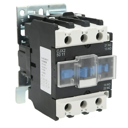 AC Contactor High Sensitivity Heavy Duty ABS Industrial Electric AC ...