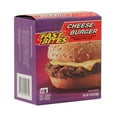 Fast Bites Frozen Snacks Food - Convenient Cheeseburger with Bun ...
