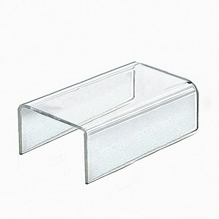Azar Displays 515332 5.5" W x 4" D x 2" H Acrylic Riser (4 Pack ...