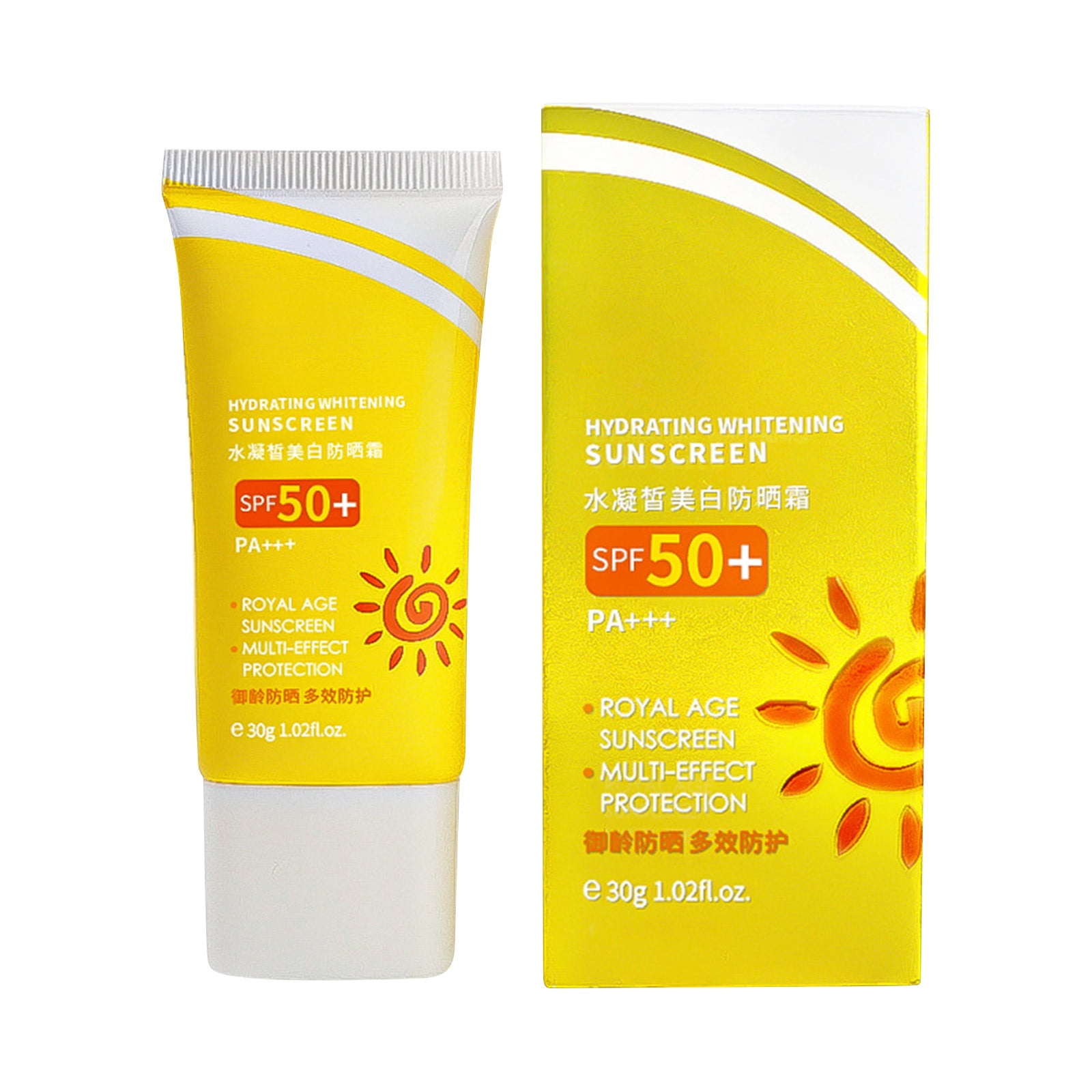 Clearance Hydrating Whitening Sunscreen SPF 50+ PA+++ - Royal Age ...