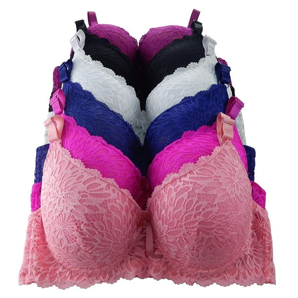 Iheyi Iheyi Women Bras 6 Pack Of Bra D Cup Dd Cup Ddd 38dd