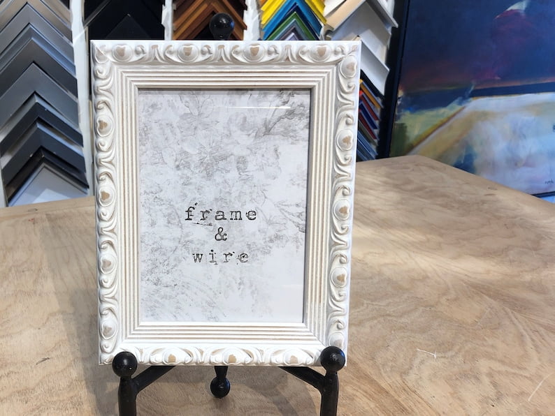 Vintage White Frame