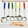 Darware Portion Control Serving Utensils; 6-Piece Ladle Set w 1/4, 1/2 ...