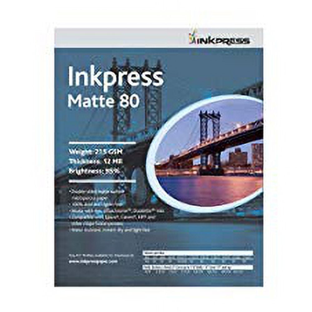 Click here for Inkpress Duo Matte 80 Inkjet Paper  215 Gsm Weight... prices