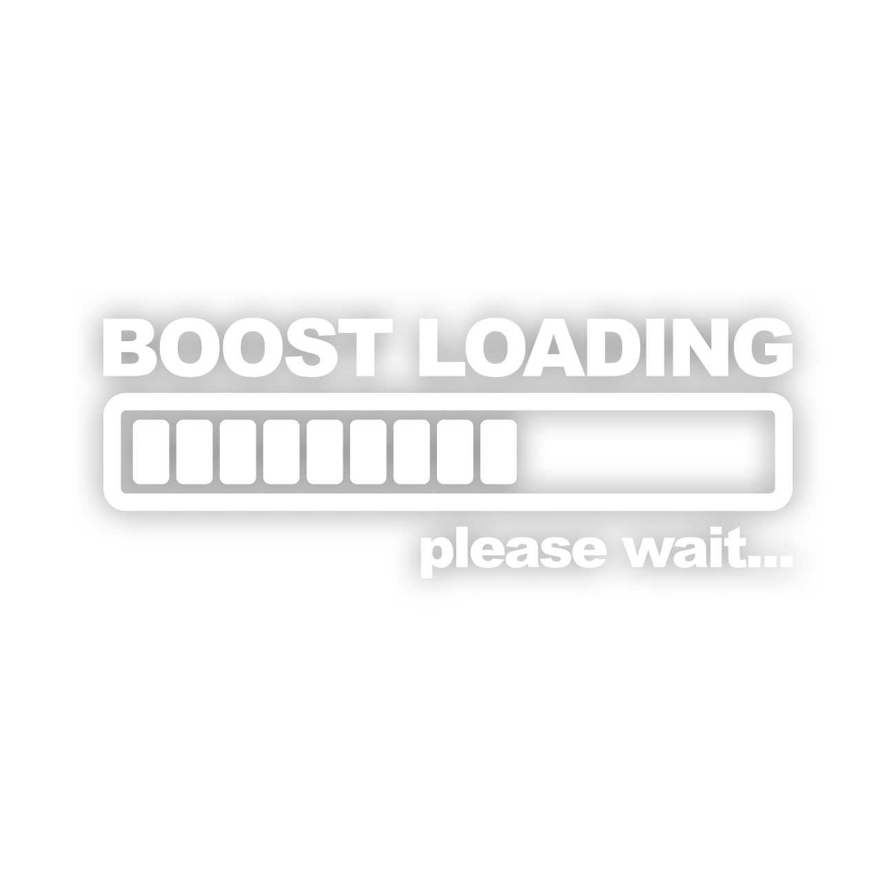 Boost Loading Sticker Decal Die Cut - Self Adhesive Vinyl ...