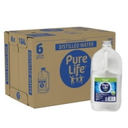 Bluetriton Brands 1 gal Purelife Side Distilled Water - Case of 6 ...
