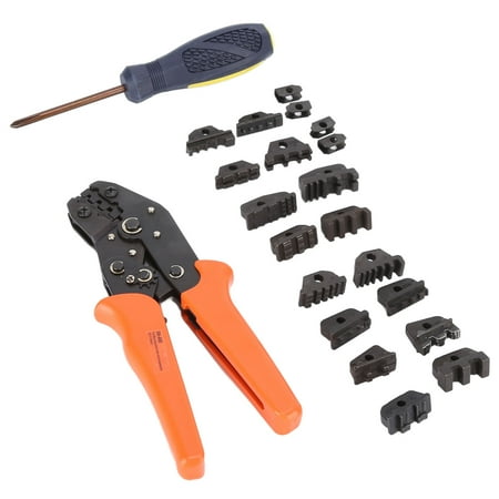 LYUMO Terminal Crimp High Carbon Steel Handheld Stripper Crimping Tool ...