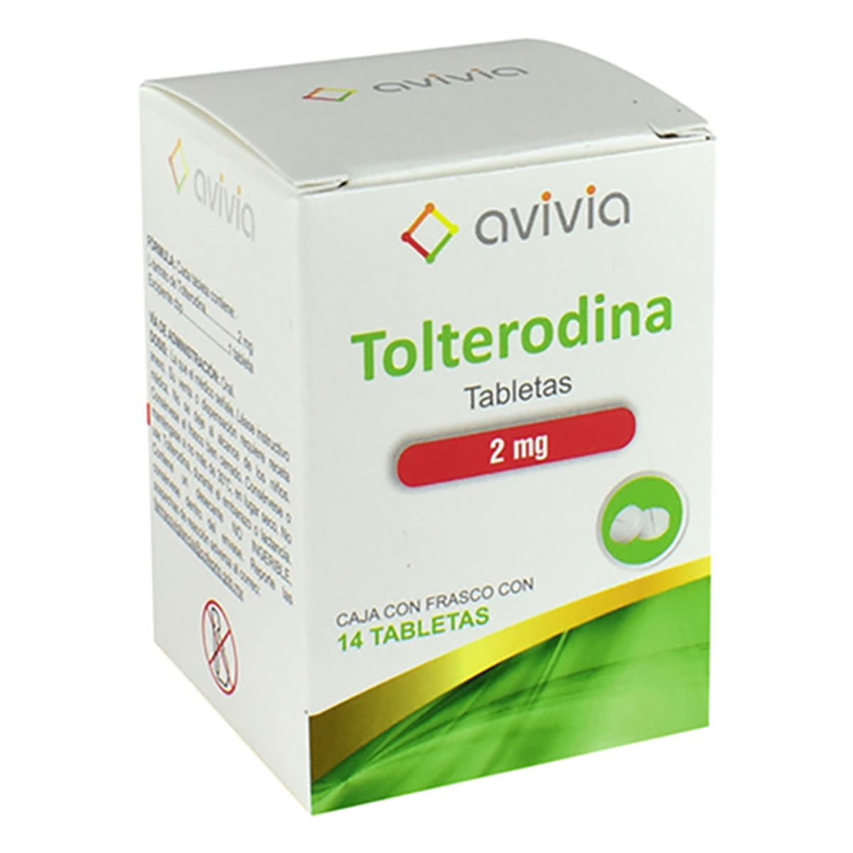 TOLTERODINA 2MG TAB C14 Flaricel CAPSULA | Walmart en línea