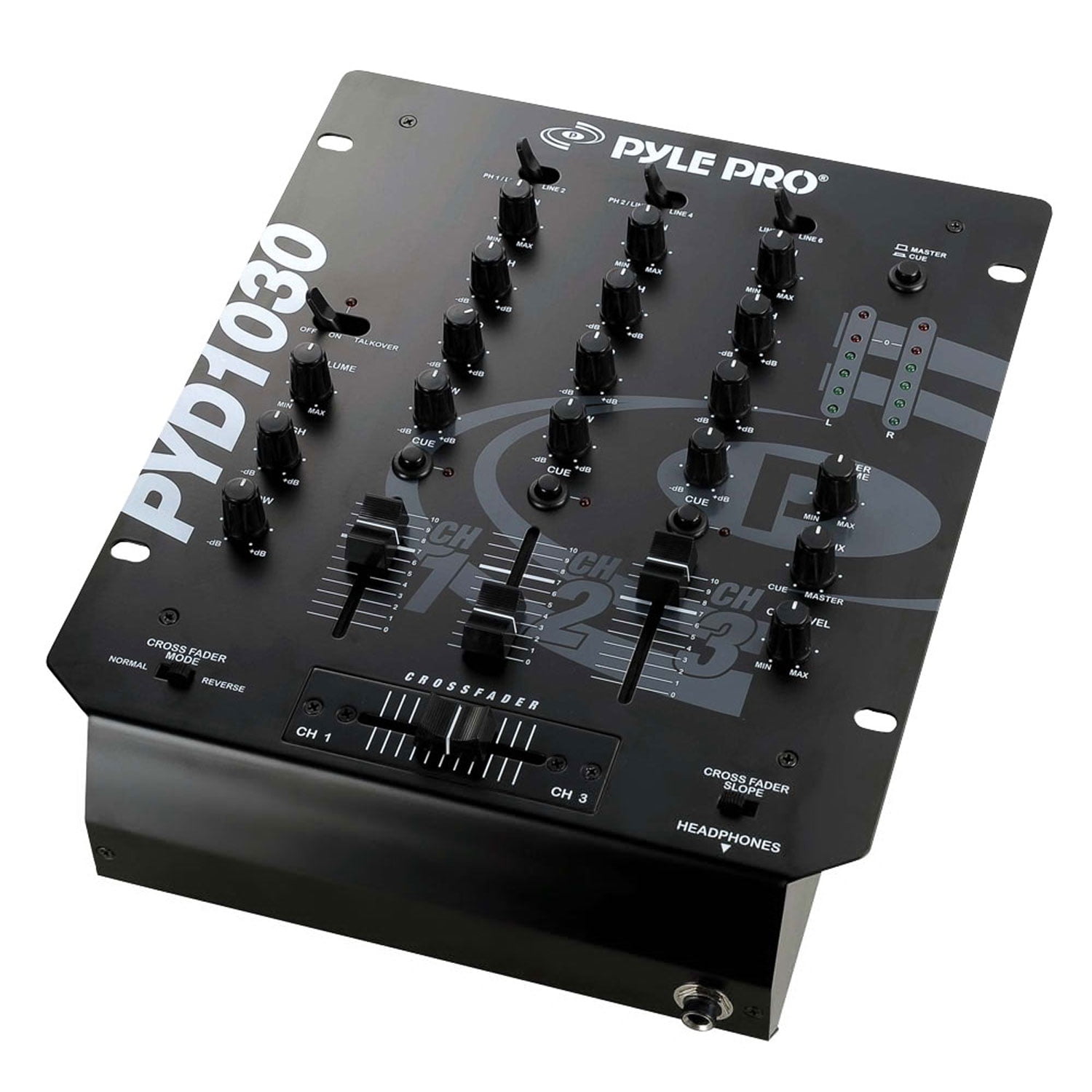 Pyle 10" 3-Channel Professional Mixer - Walmart.com