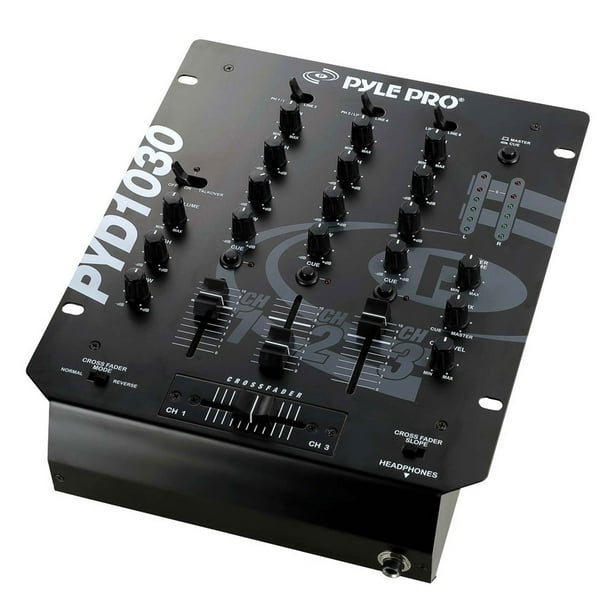 Pyle 10" 3-Channel Professional Mixer - Walmart.com
