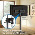 Universal Table Top TV Stand for 50-85 Inch TVs, Height Adjustable and ...