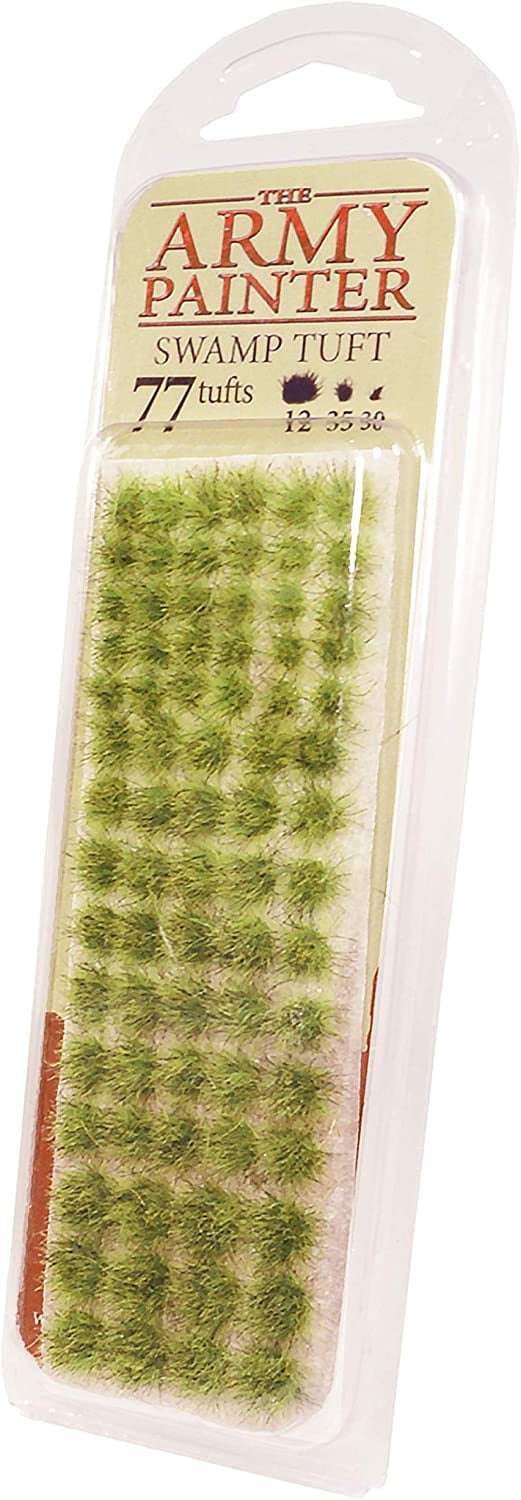 The Army Painter Tufts - Battlefield Tufts: Swamp Tuft, 77 Pcs, 3 Sizes ...