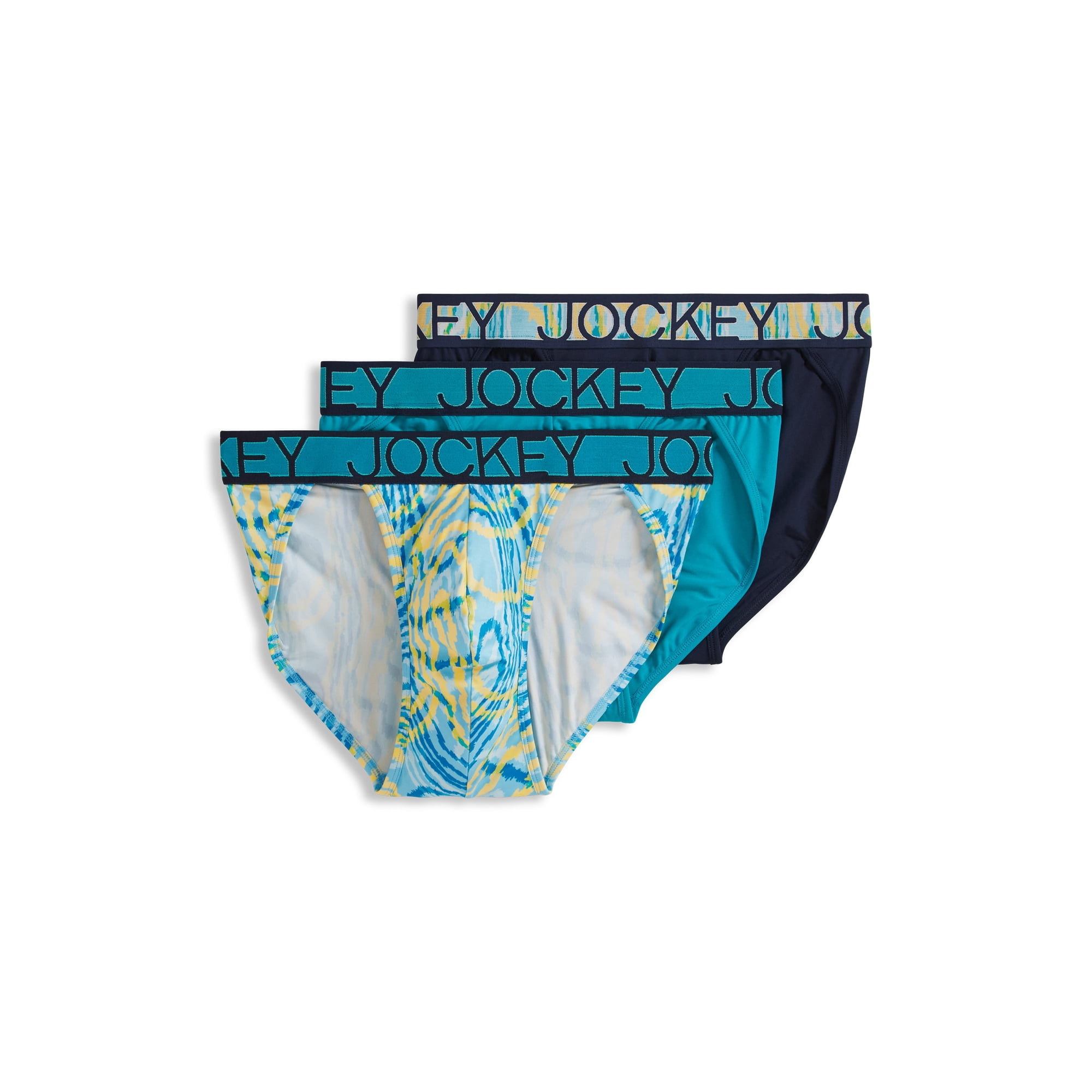 Jockey Mens Microfiber Stretch String Bikini - 3 Pack