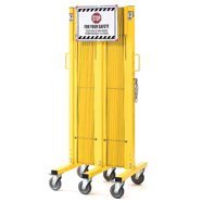 Global Industrial Extra Heavy Duty Frame Guard, Left, Steel, Yellow ...