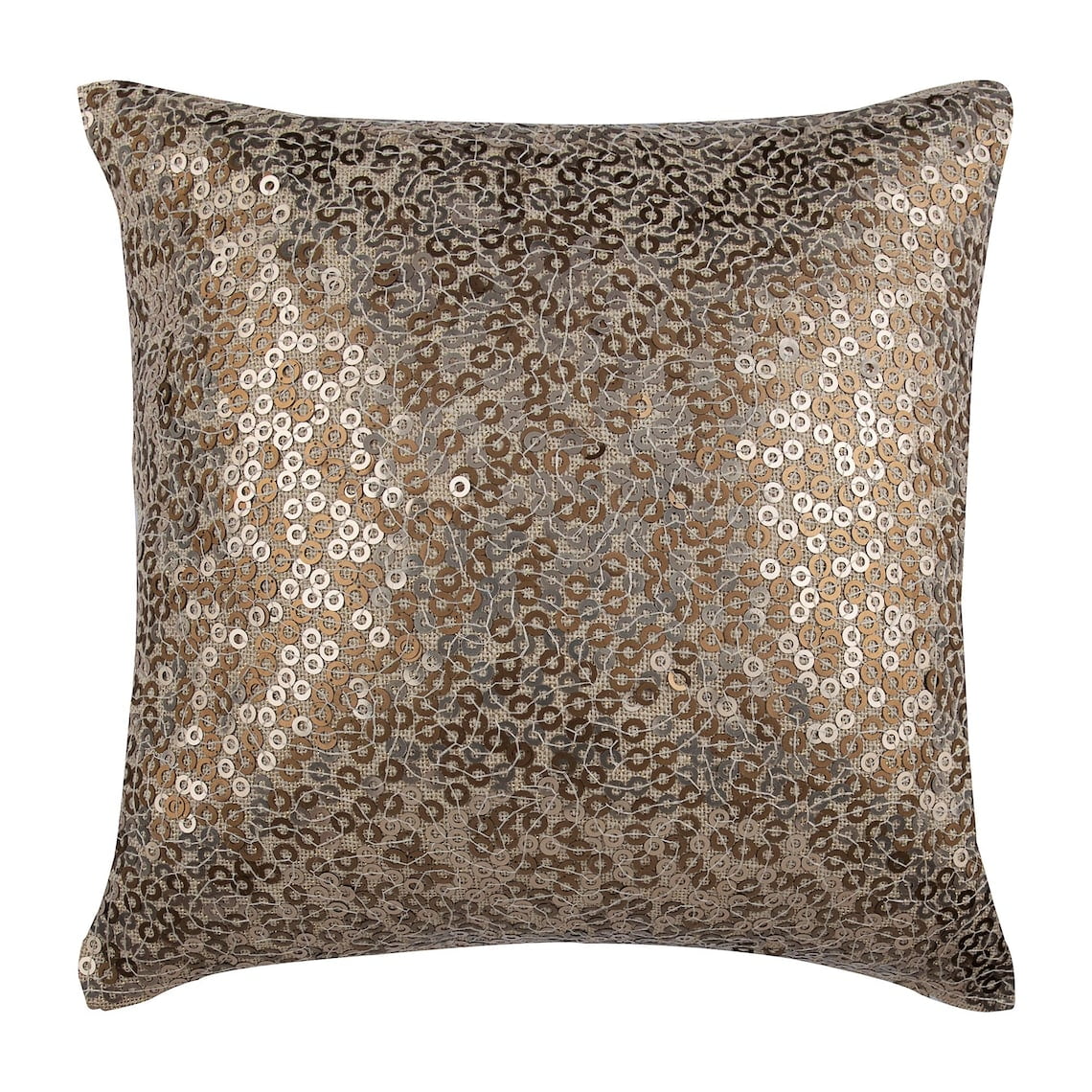 Pillow Covers, Gold Euro Shams 26x26 inch (65x65 cm), Burlap European ...