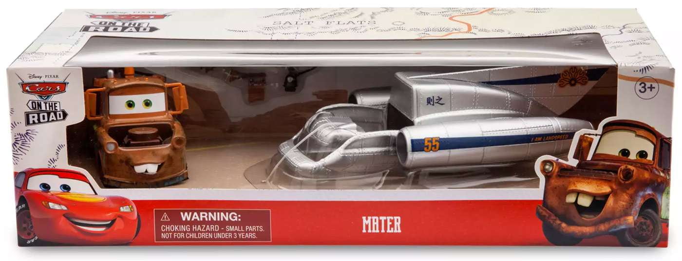 Disney / Pixar Cars On The Road Mater Die Cast Set - Walmart.com