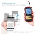 Anemometer Digital Meter BT Photometer Meter LCD Handheld Illuminometer ...