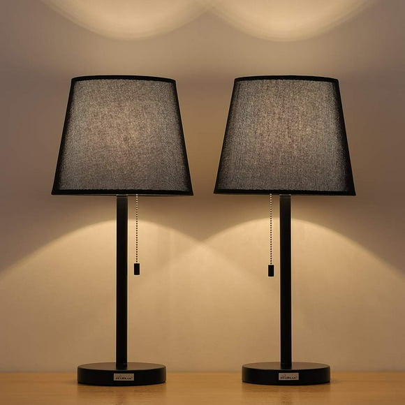 Two Pull Chain Table Lamps