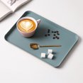 Shebeky Anti-slid Base Stackable Serving Tray Multi-use Smooth Surface ... Shebeky Anti-slid Base Stackable Serving Tray Multi-use Smooth Surface ...