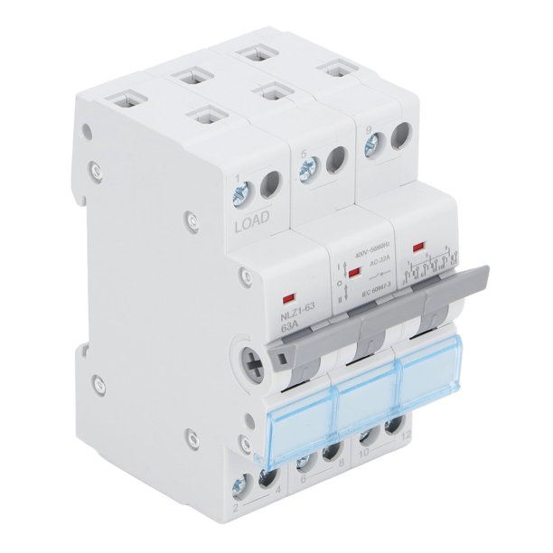 3P Power Transfer Switch, 400VAC Single Side Interlock Dual Power ...