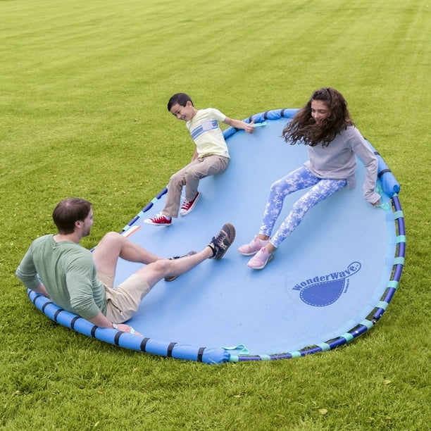 HearthSong 8-Foot WonderWave Outdoor Rocking Seesaw with Handles ...