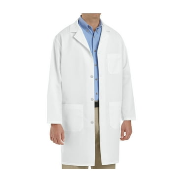 Red Kap® Men's Lab Coat with Gripper Closure - Walmart.com