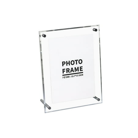 Acrylic Photo Frame Acrylic Picture Frame Clear Acrylic Self Standing ...