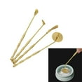 Completing 4Pieces Brass Incenses Crafting Spoon Press Shovel Brush Set ...